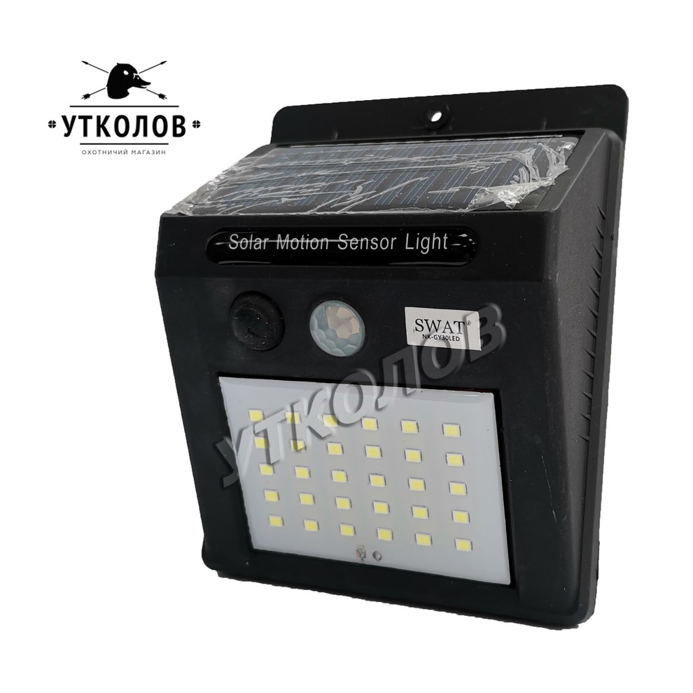 Светильник автономный уличный SWAT NK-GY30 LED (с датчиком движения ...